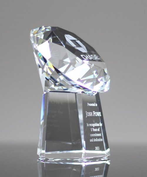 Home / Clearance Sale Awards / Clear Crystal Diamond Award