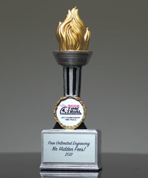 Olympic Torch Awards | Resin Torch Trophy | Edco Awards