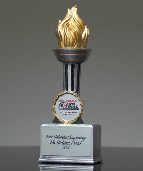 Olympic Torch Awards | Resin Torch Trophy | Edco Awards