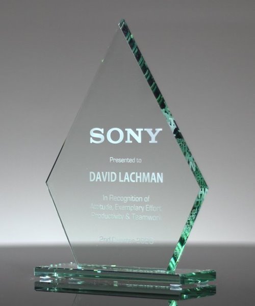 Jade Glass Diamond Award | YX-1720B, YX-1720A | Edco Awards