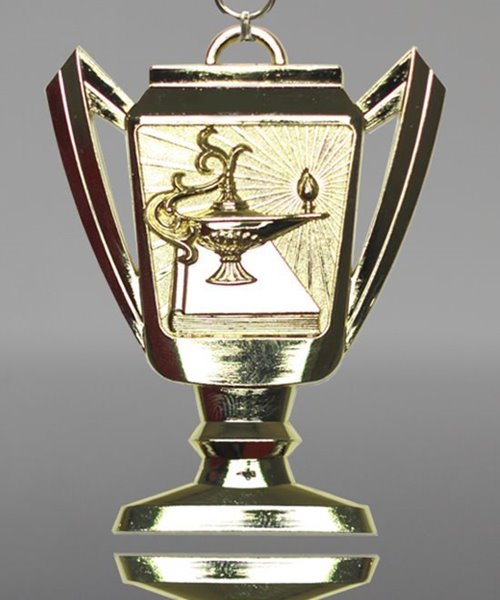 Knowledge Trophy Cup Medals - Gold | Edco Awards