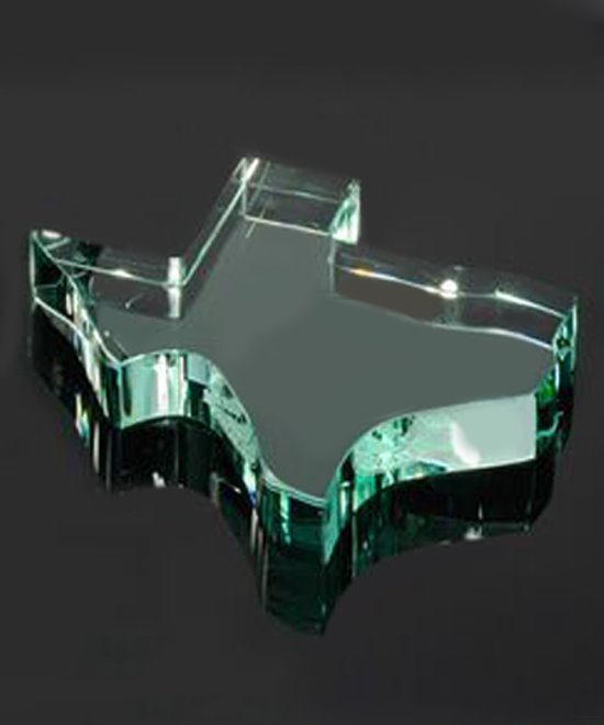 Texas Paperweight Acrylic Award | Edco Awards