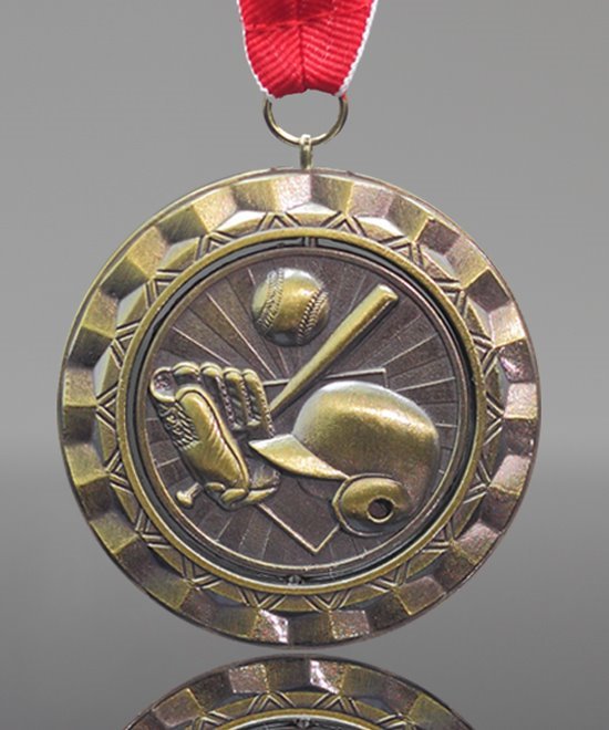 Baseball Spinner Medal | edco.com | Edco Awards