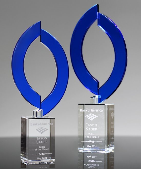 Sapphire Crystal Flame Award | Edco Awards