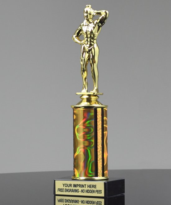 Body Building Male Trophy | Edco Awards