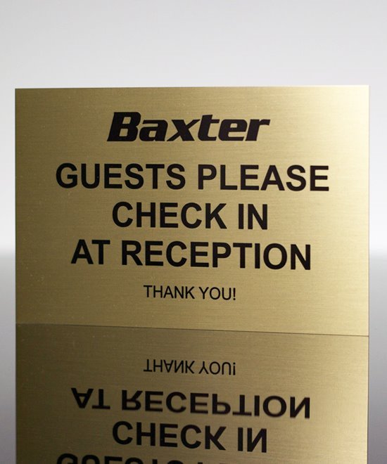 Sublimated Metal Engraving Plates | Gold, Silver Bronze | Edco Awards