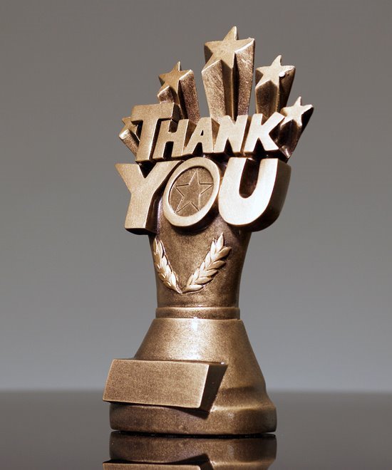 Thank You Trophy | RF31 | Edco Awards