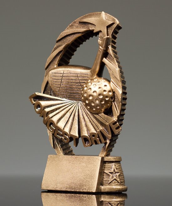 Longest Drive Golf Trophy | Edco Awards