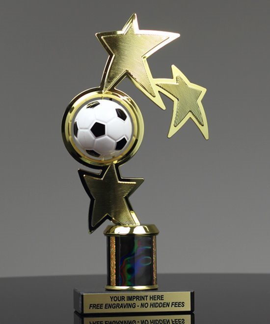 Superstar Soccer Spinner Trophy | Edco Awards