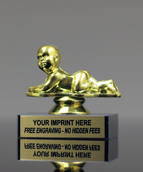 Crawling Baby Trophy | Edco Awards