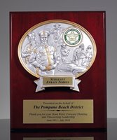 Show details for Police Force Legend Plaque