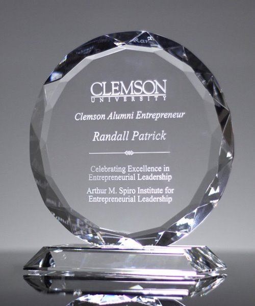 Crystal Sunflower Trophy | Edco Awards