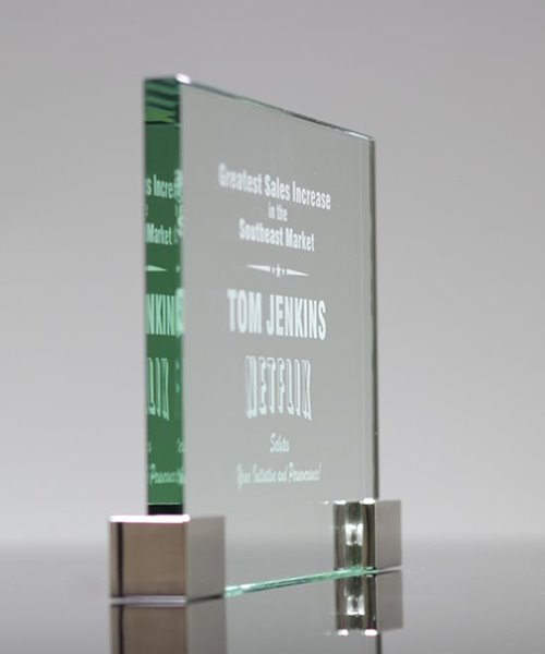 Chroma Glass Plaque | Edco Awards