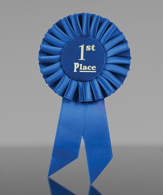 Stock Rosette Ribbons | Edco Awards
