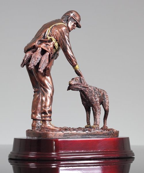 Hunting With Dog Trophy | RFS391B | Edco Awards