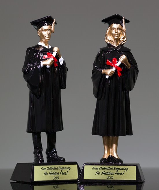 Resin Graduate Trophy | Edco Awards