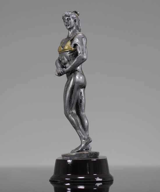 Female Bodybuilder Trophy RF1017SG | Fitness Award | Edco Awards