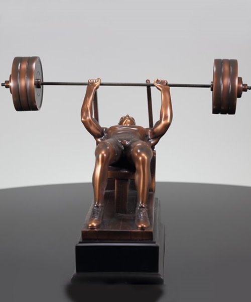 Premium Bench Press Trophy | Edco Awards