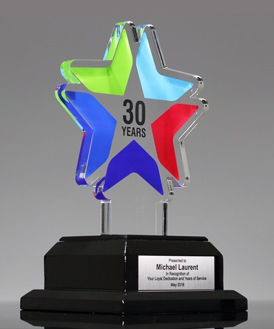 MegaPrint Large Custom Acrylic Award | Edco Awards