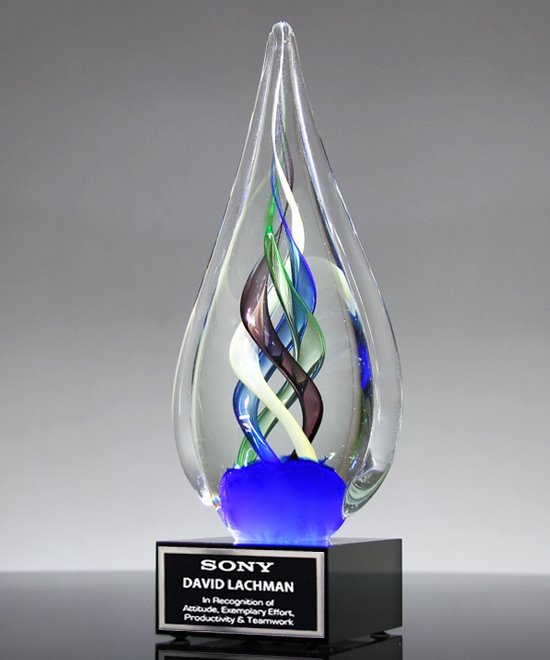 Infinity Art Glass Award | Edco Awards