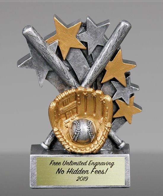 Star Blast Baseball Award | Edco Awards