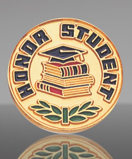 Honor Student Lapel Pin