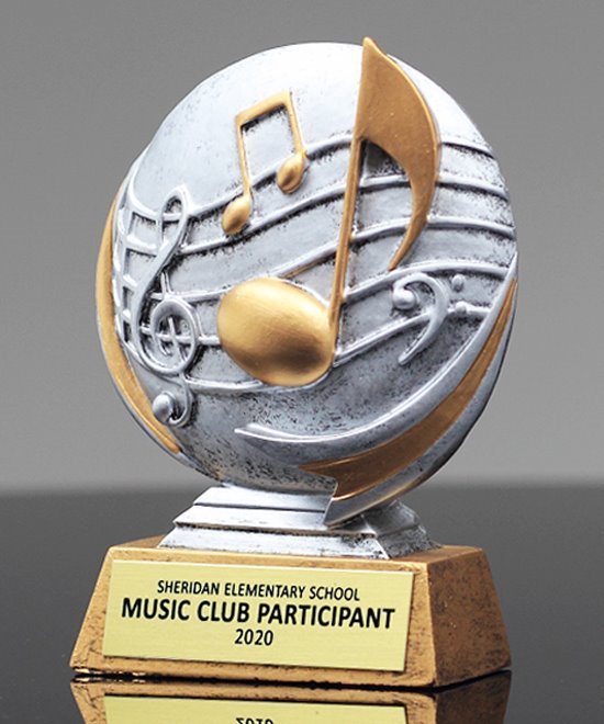 Motion-X Music Resin Trophy | MX512 | Edco Awards