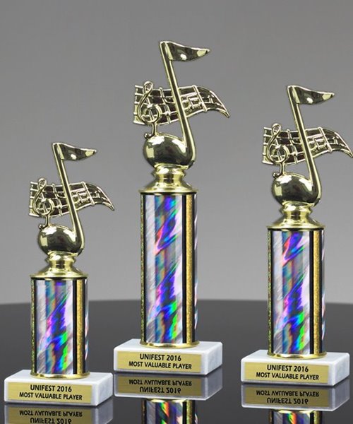 Classic Music Note Trophy | Edco Awards