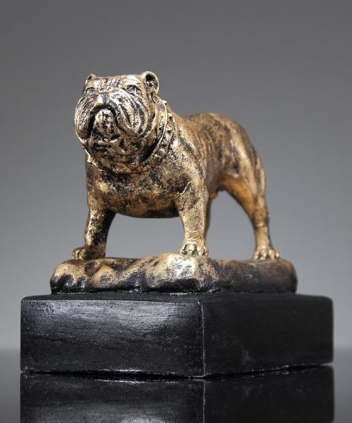 Bulldog Trophy | Standing Gold Bulldog Award | Edco Awards
