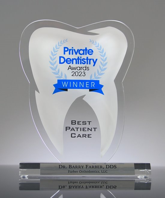 Acrylic Tooth Trophy | Edco Awards