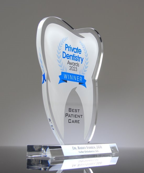 Acrylic Tooth Trophy | Edco Awards