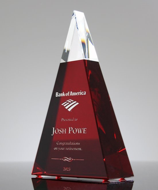 Exemplary Red Crystal Award | Edco Awards