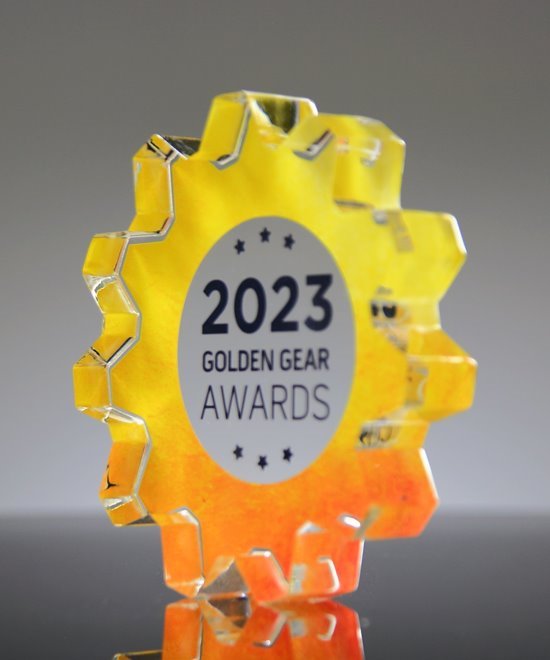 Gear Award Paperweight | Edco Awards