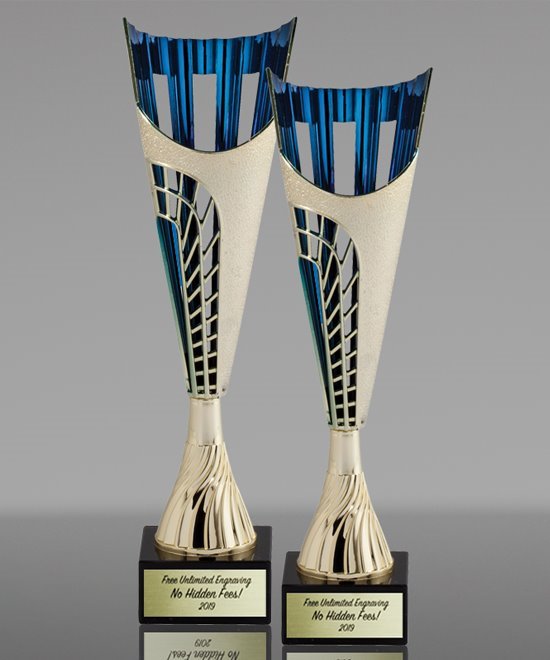 Grande Blue Trophy Cups | Edco Awards