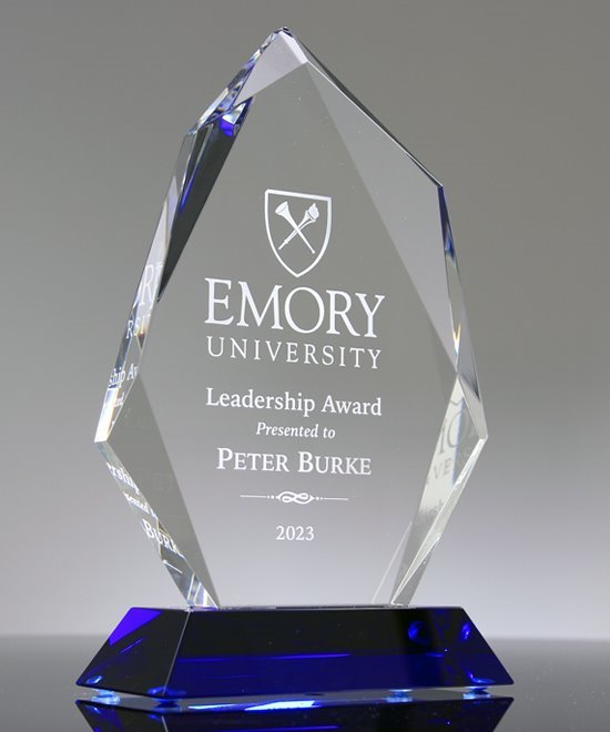 Sapphire Gem Crystal Award | Edco Awards