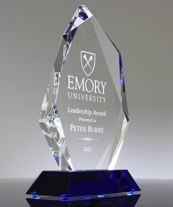Sapphire Gem Crystal Award | Leadership Recognition | Edco Awards