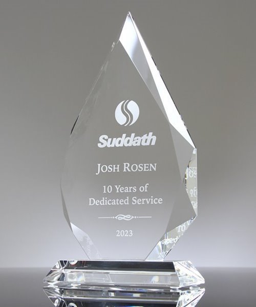 Optical Crystal Diamond Award | Edco Awards