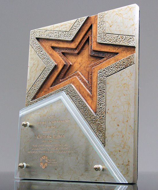 Bright Star Award Plaque