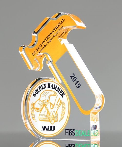 Custom Acrylic Hammer Trophy | Edco Awards
