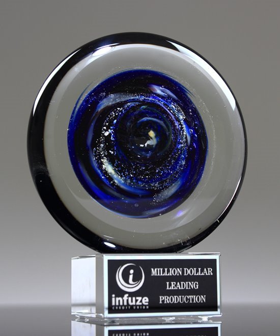 Galaxy Art Glass Award | Edco Awards