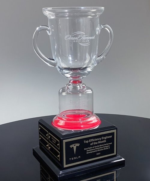 Black Perpetual Award Base | Edco Awards