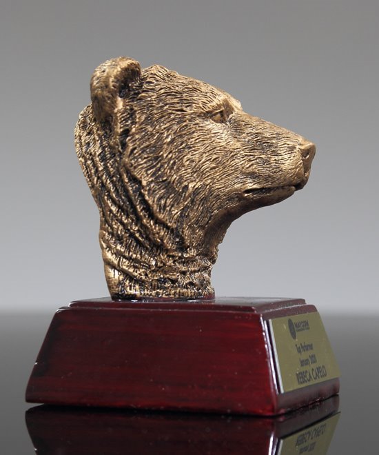 Bear Mascot Trophy | Edco Awards