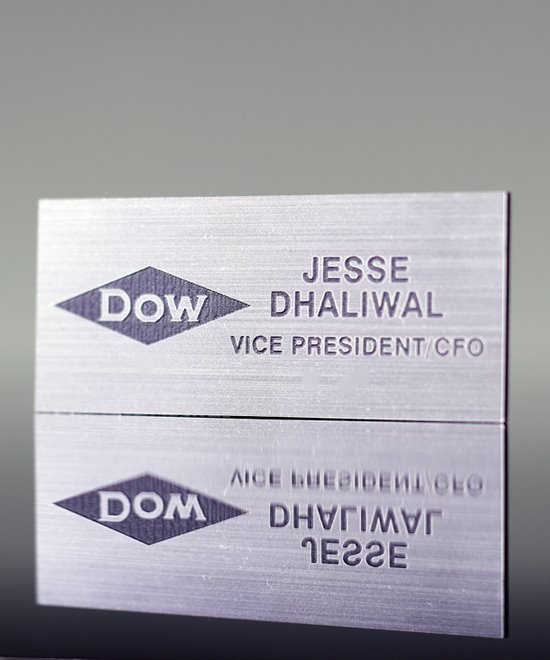 Laser Engraved Name Badge | Edco Awards