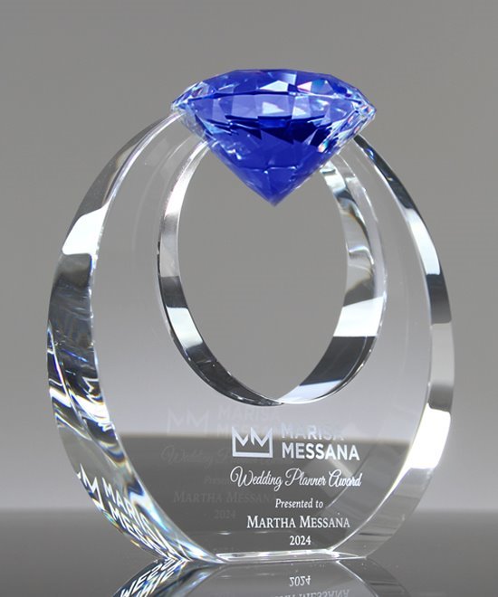 Blue Crystal Diamond Circle Award | Edco Awards
