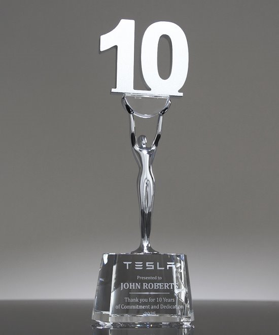 Service 10 Year Award | Edco Awards