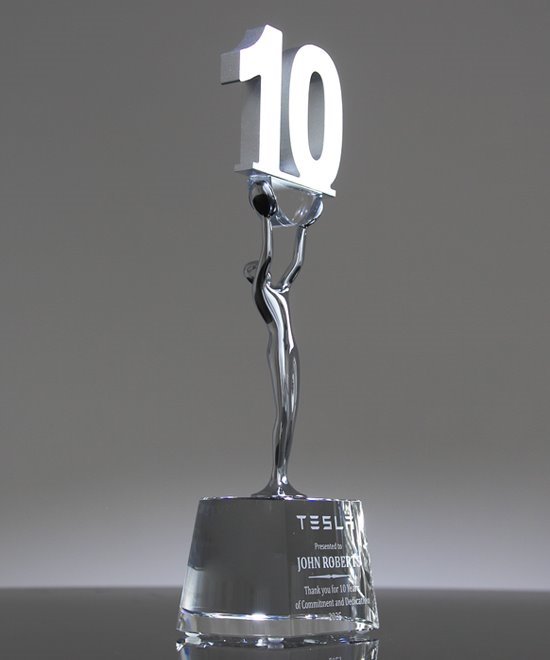 Service 10 Year Award | Edco Awards