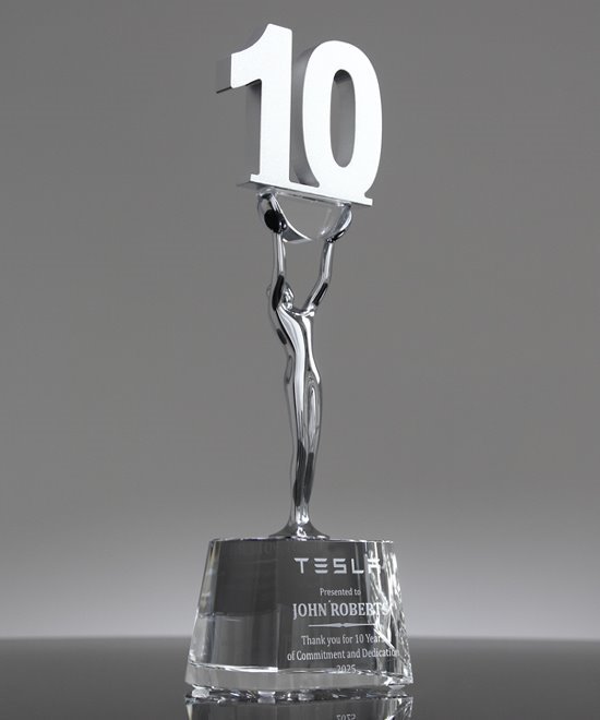 Service 10 Year Award | Edco Awards