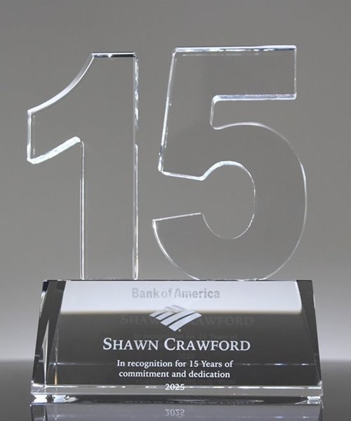 15 Year Service Award