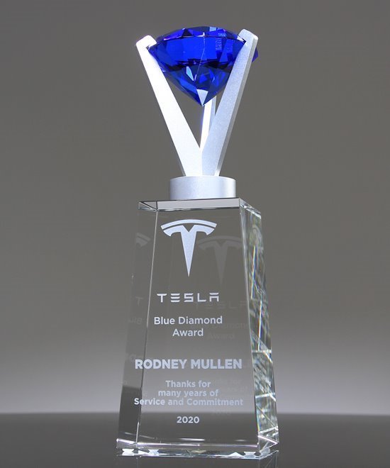 Blue Crystal Diamond Circle Award | Edco Awards