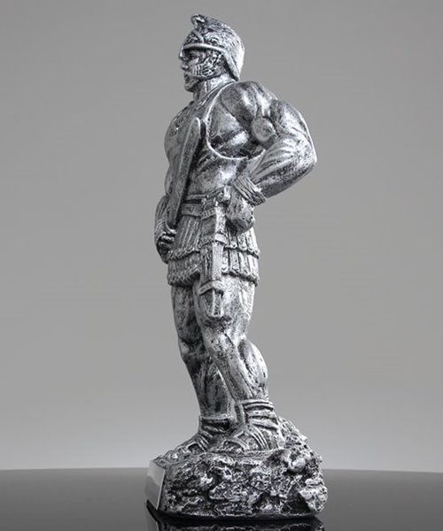 Gladiator holding a sword trophy sculpture | Edco Awards